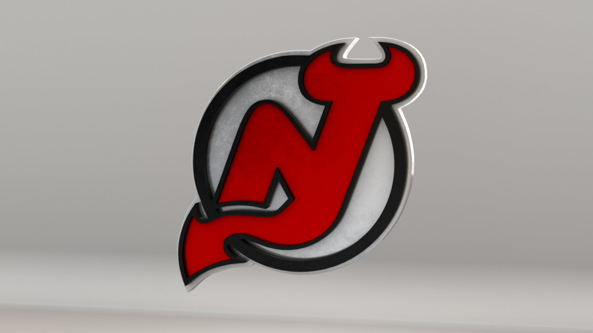 NHL New Jersey Devils Team Logo - 3D Model by guimart