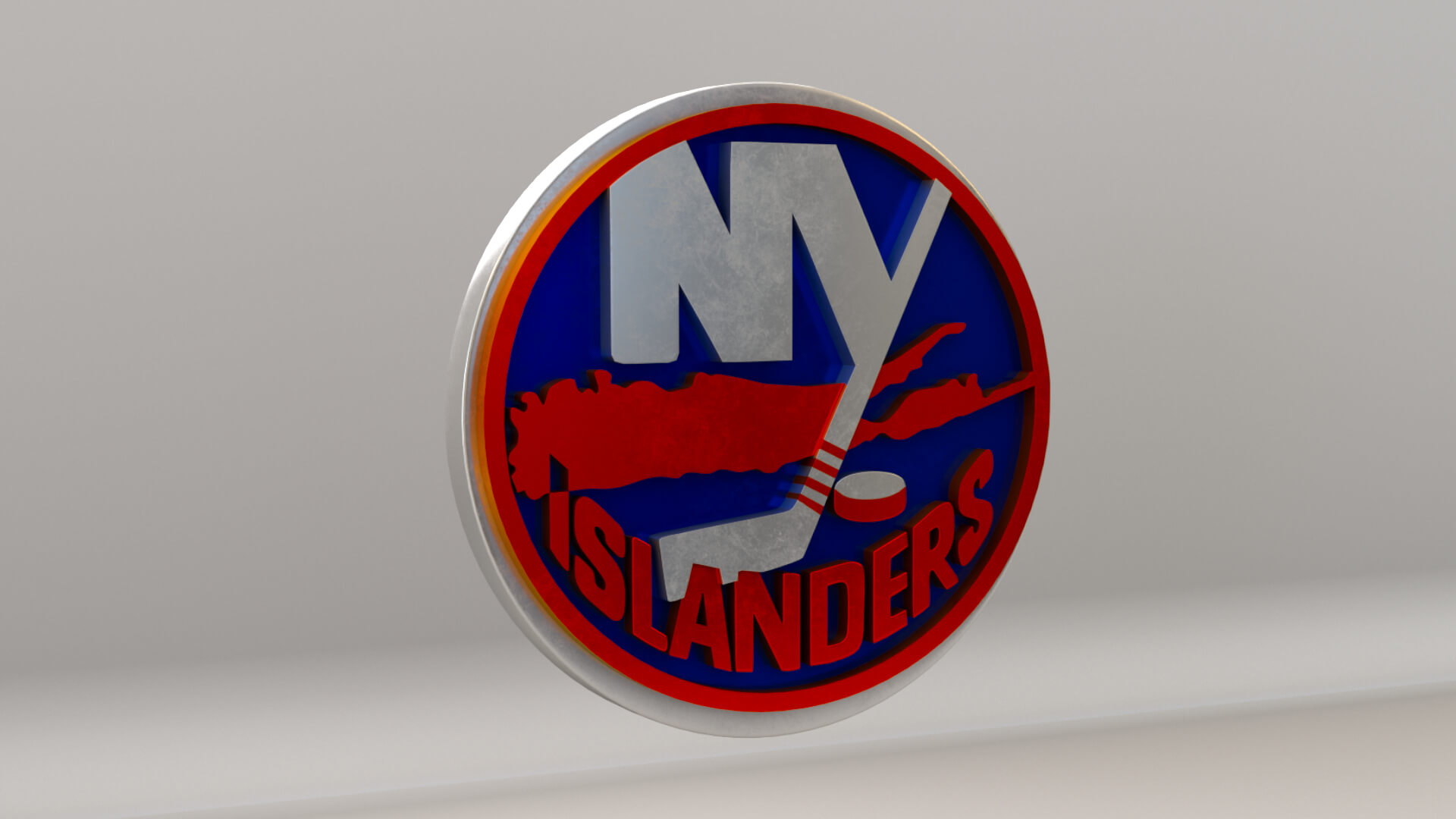 NHL New York Islanders Team Logo - 3D Model by guimart