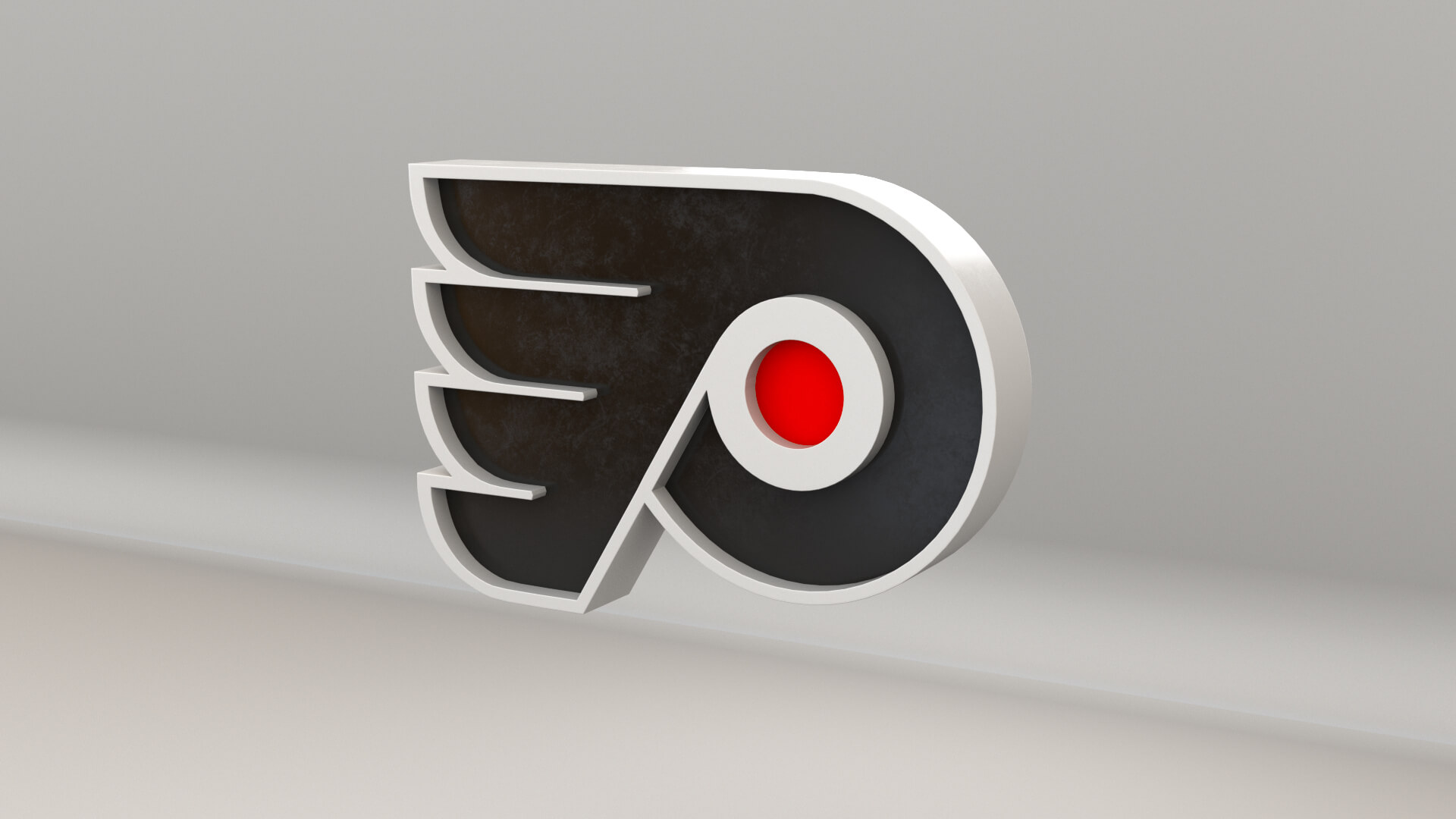 NHL Philadelphia Flyers Team Logo - 3D Model by guimart