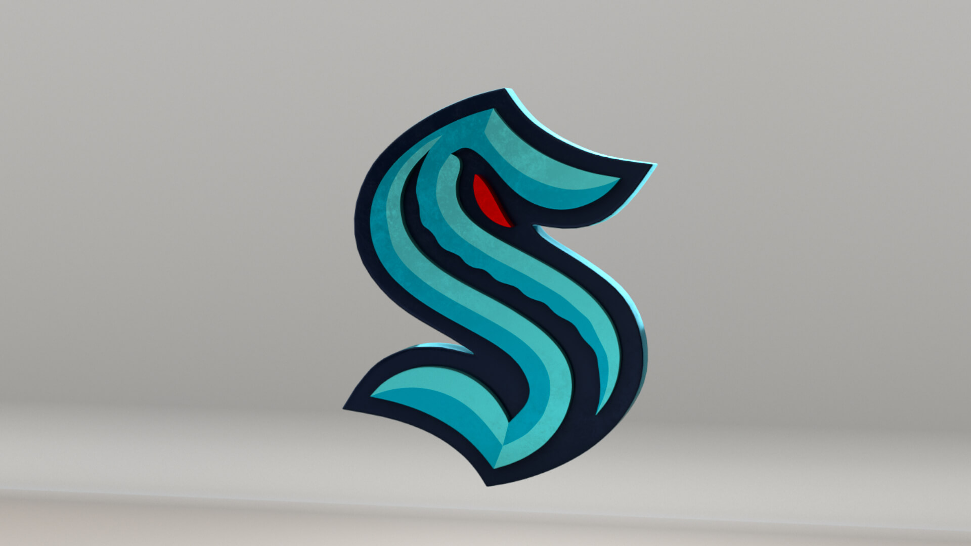 NHL Seattle Kraken Team Logo - 3D Model by guimart