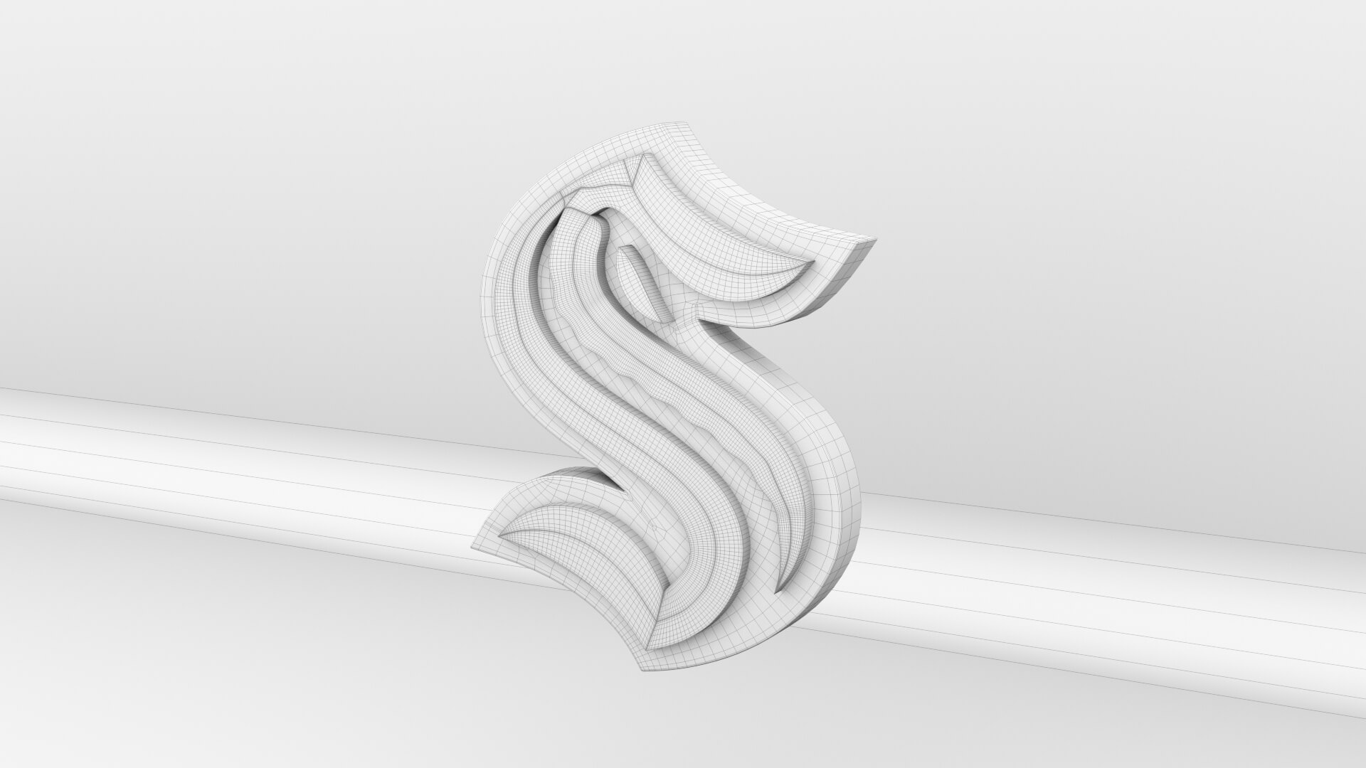 NHL Seattle Kraken Team Logo - 3D Model by guimart