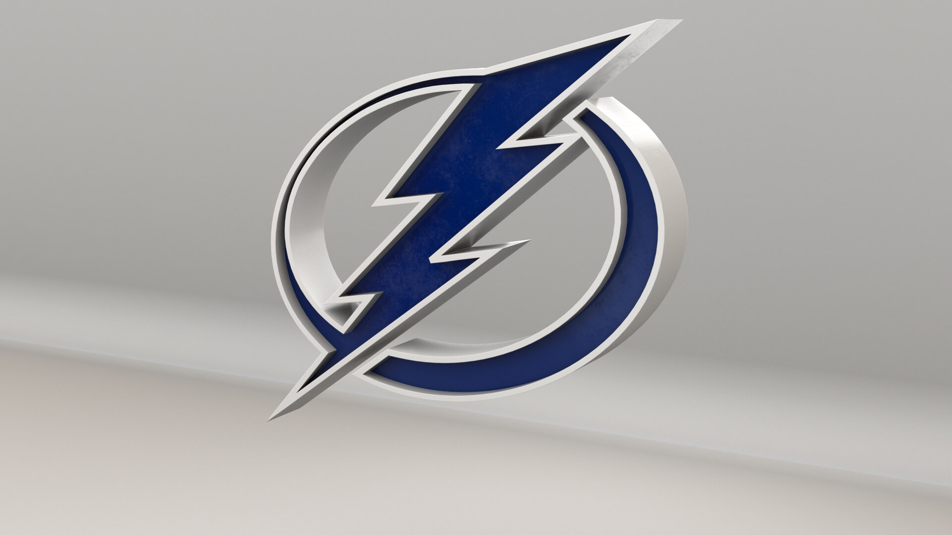 NHL Tampa Bay Lightning Team Logo - 3D Model by guimart
