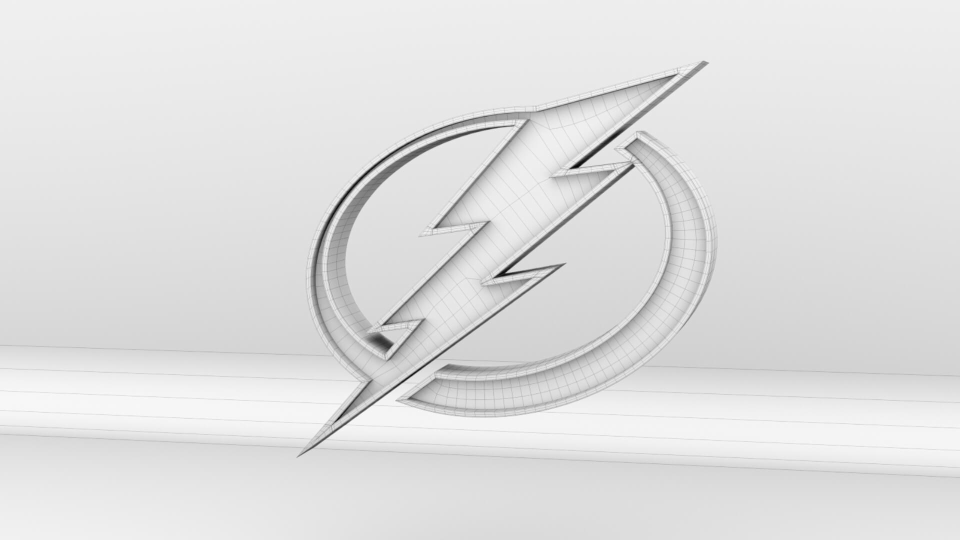 NHL Tampa Bay Lightning Team Logo - 3D Model by guimart