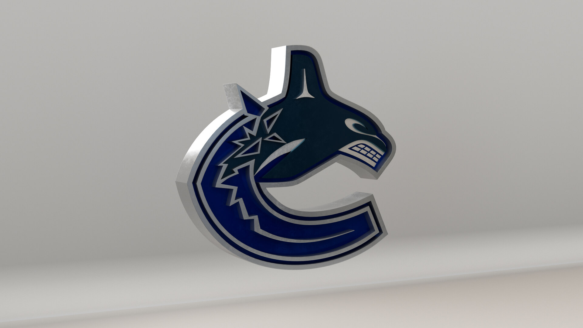NHL Vancouver Canucks Team Logo - 3D Model by guimart
