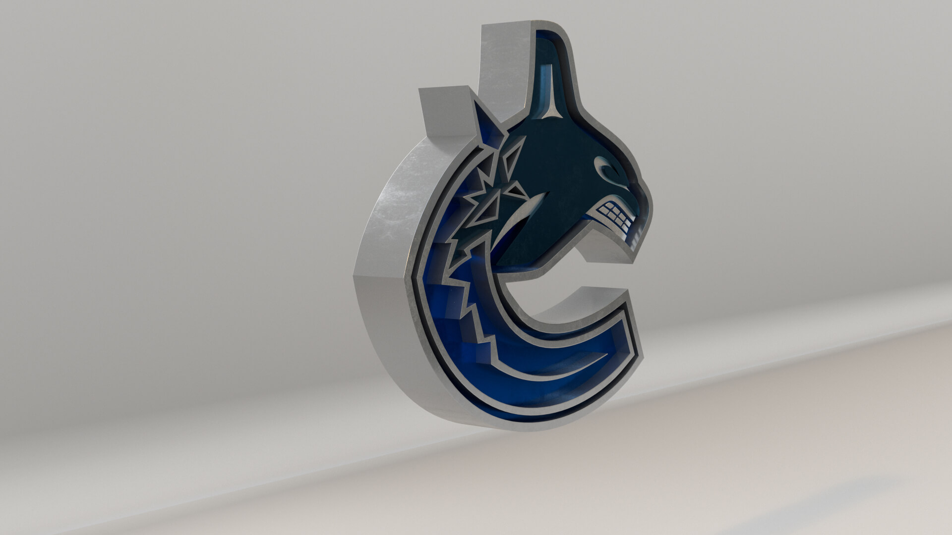 NHL Vancouver Canucks Team Logo - 3D Model by guimart