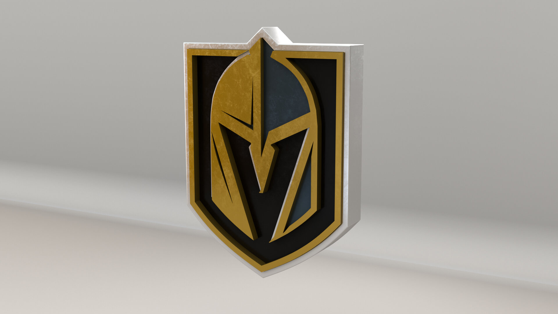 NHL Vegas Golden Knights Team Logo - 3D Model by guimart