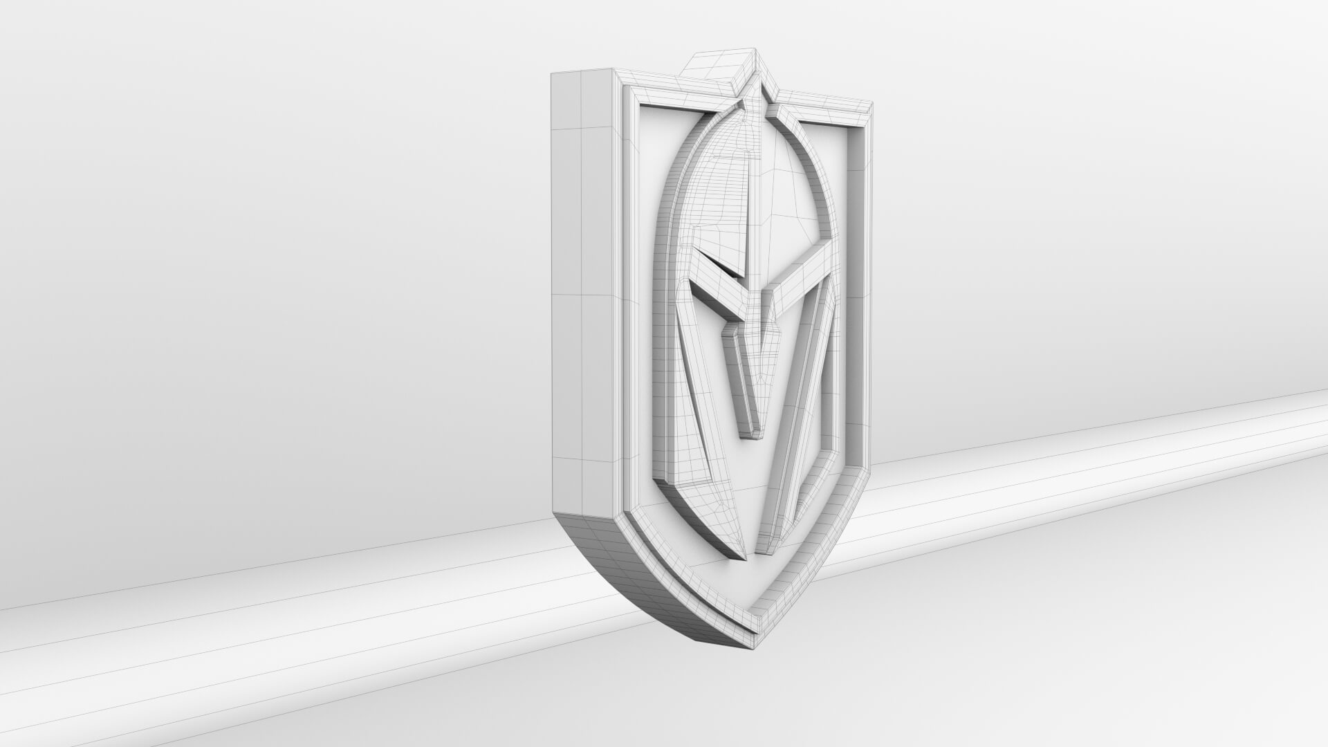 NHL Vegas Golden Knights Team Logo - 3D Model by guimart