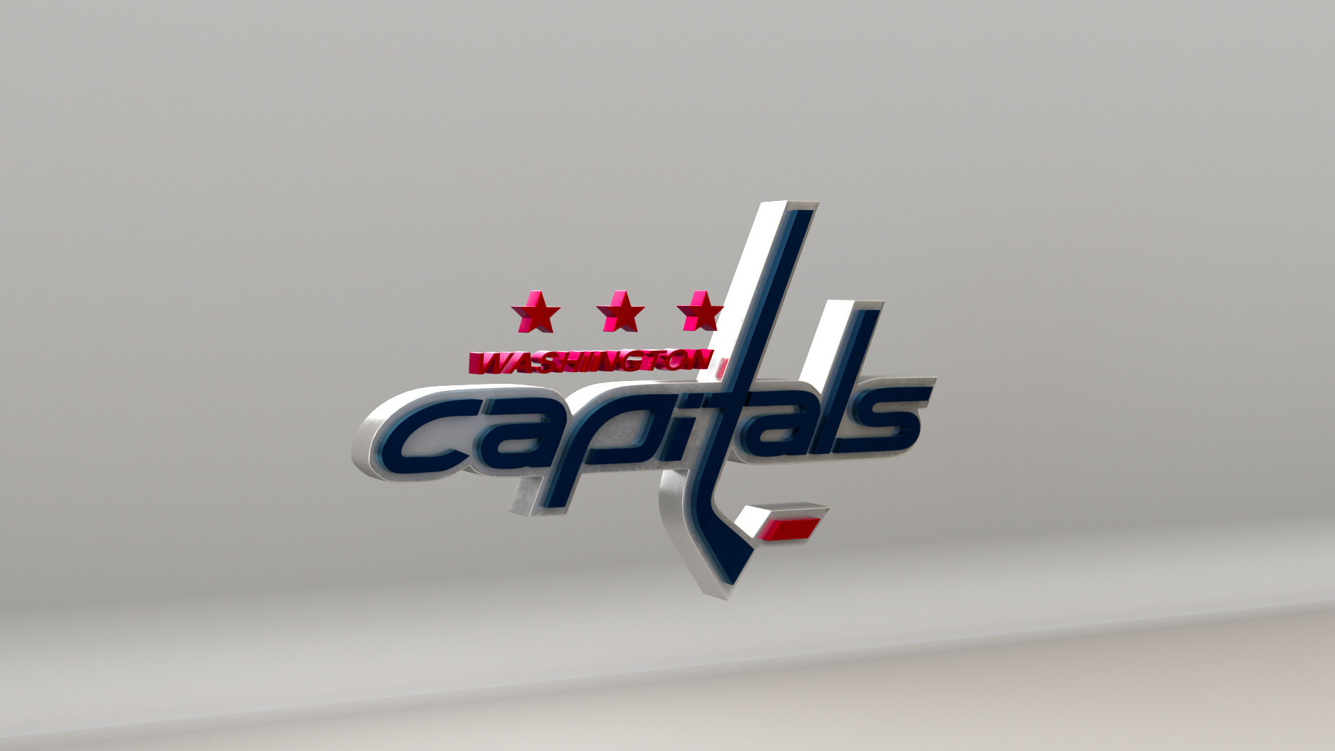 NHL Washington Capitals Team Logo - 3D Model by guimart