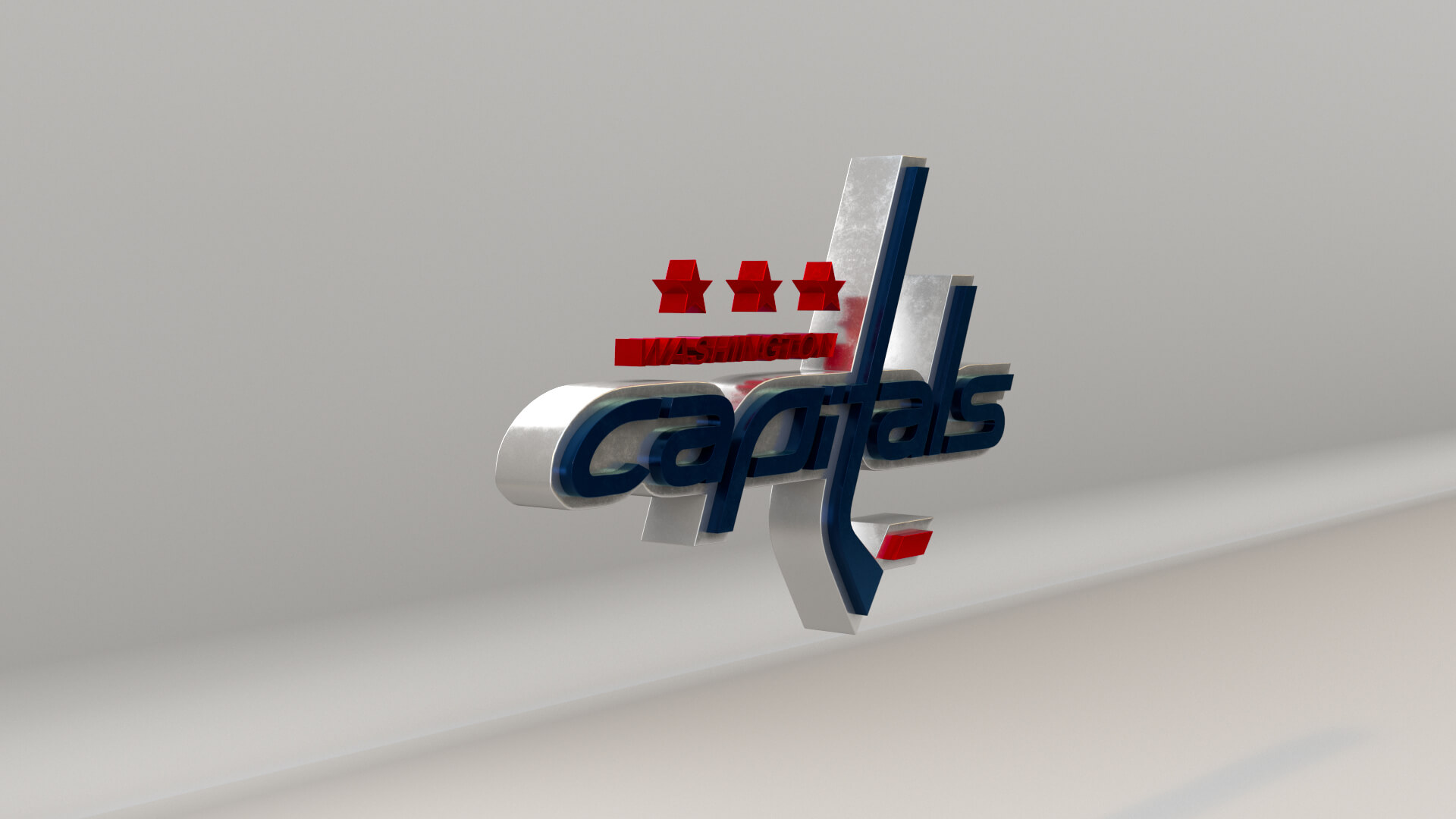 NHL Washington Capitals Team Logo - 3D Model by guimart