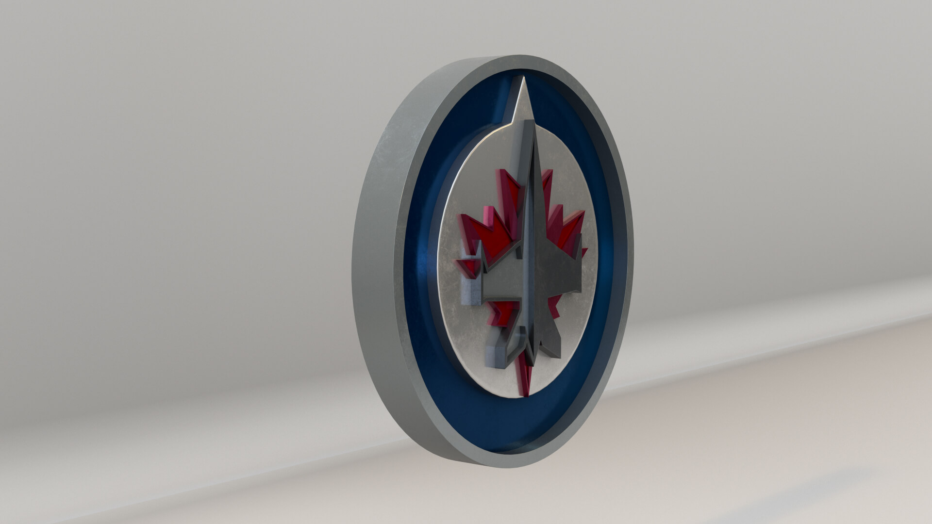 NHL Winnipeg Jets Team Logo - 3D Model by guimart