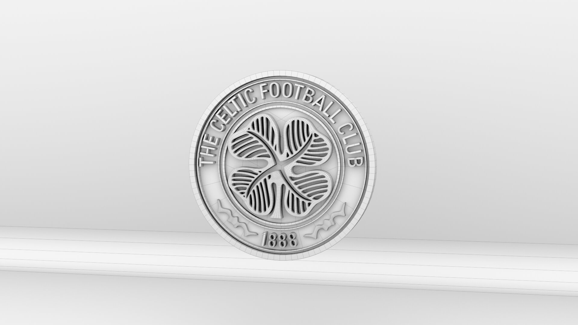 The Celtic Football Club Team Logo - 3D Model by guimart