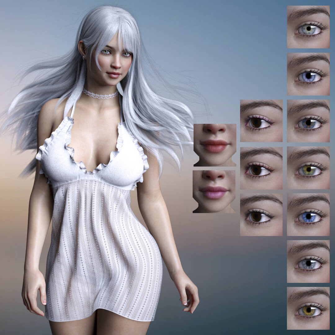 Carla for Genesis 8 Female - Daz Content by Guminho