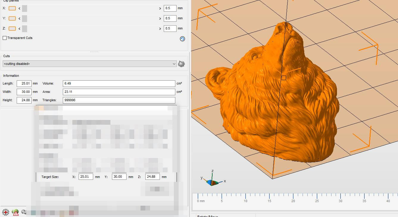 Bear Gloomy Head - 3D Model by guninnik81