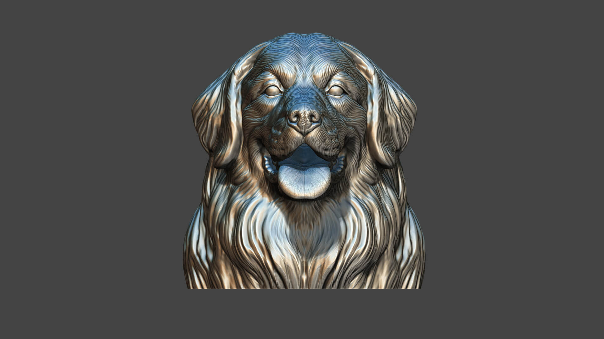 Bernese Mountain Dog - 3D Model by guninnik81