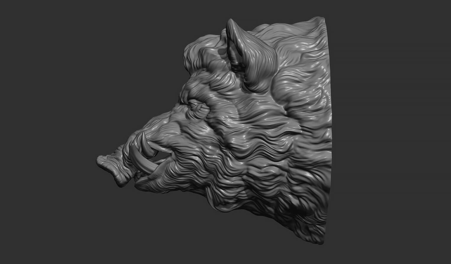 Boar Hog - 3D Model by guninnik81