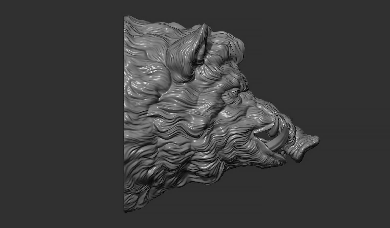 Boar Hog - 3D Model by guninnik81