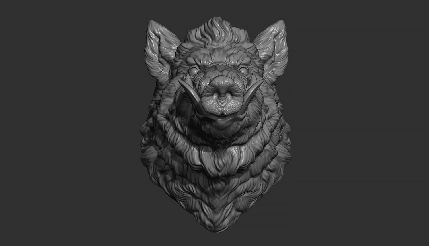 Boar Hog - 3D Model by guninnik81