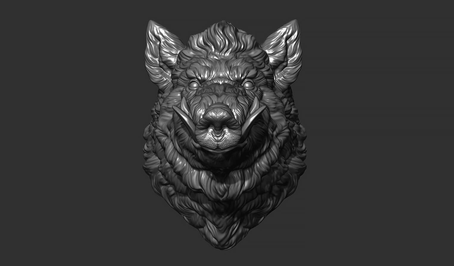 Boar Hog - 3D Model by guninnik81