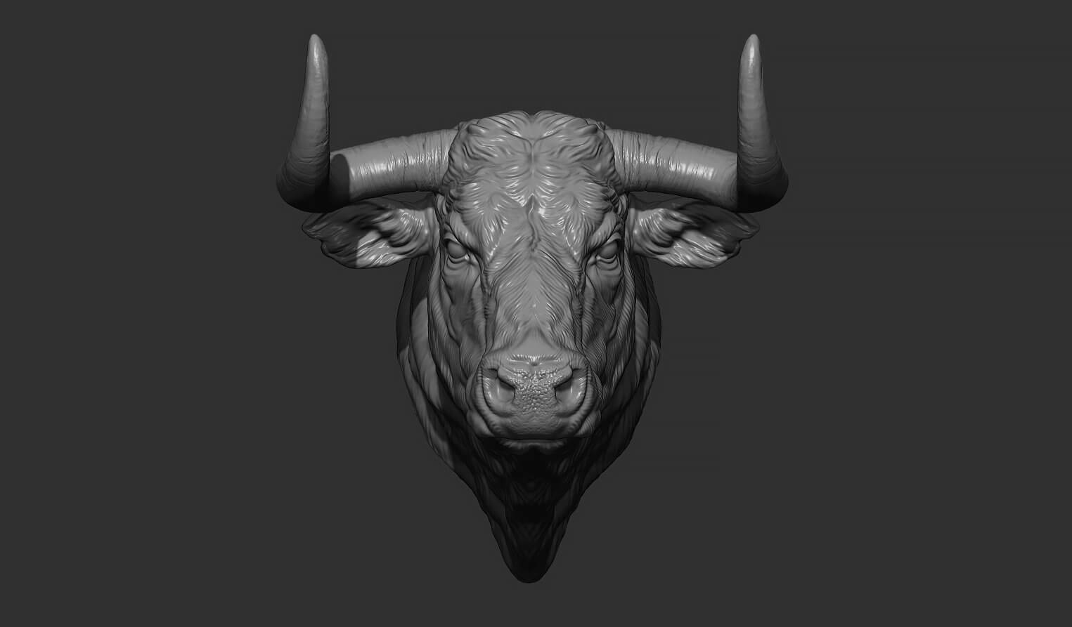 Bull Head Model by guninnik81