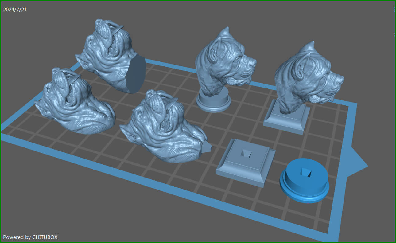 Canne Corso Bust Version 1 - 3D Model by guninnik81