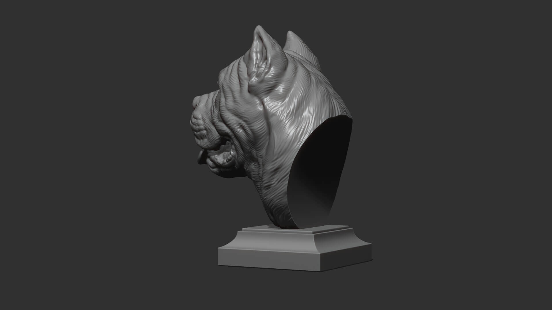 Canne Corso Bust Version 1 - 3D Print Model by guninnik81