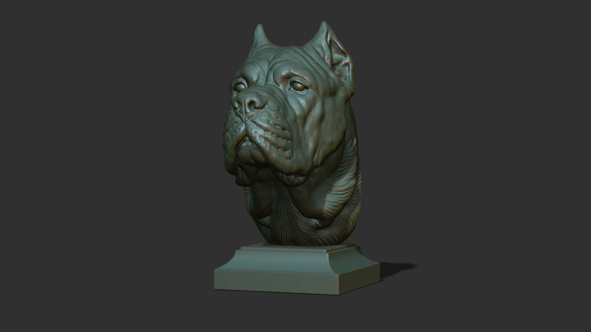 Canne Corso Dog - 3D Print Model by guninnik81