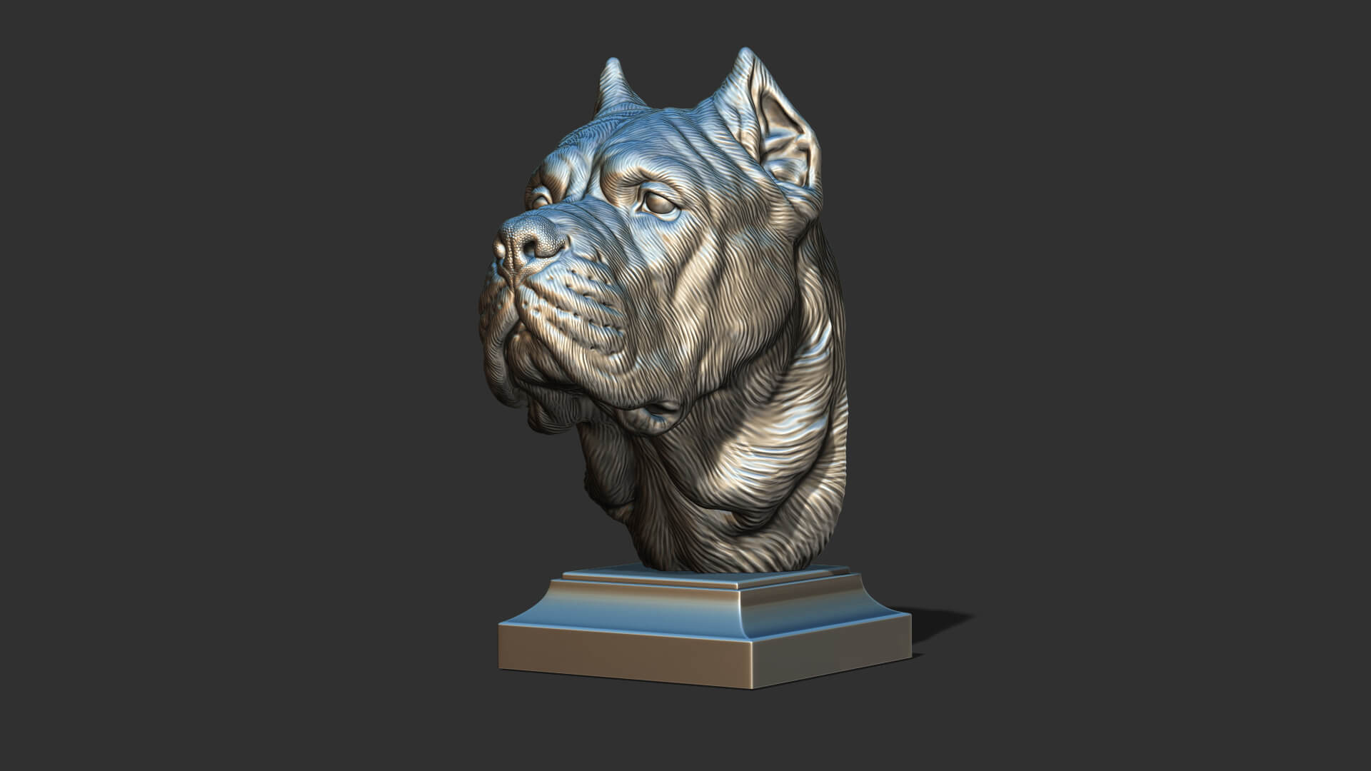 Canne Corso Dog - 3D Print Model by guninnik81