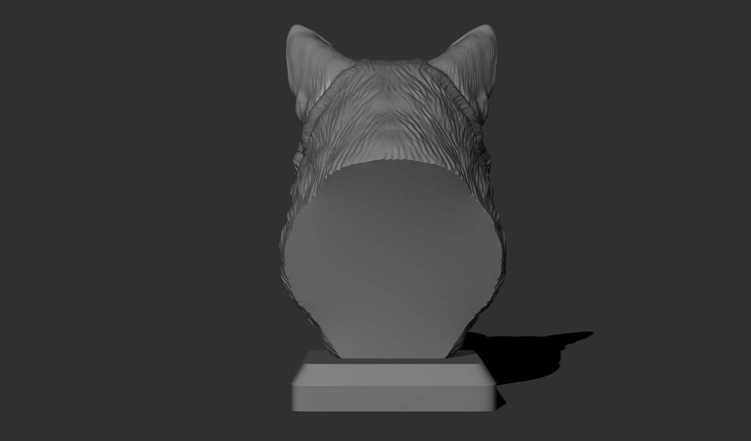 Fox Head - 3D Model by guninnik81