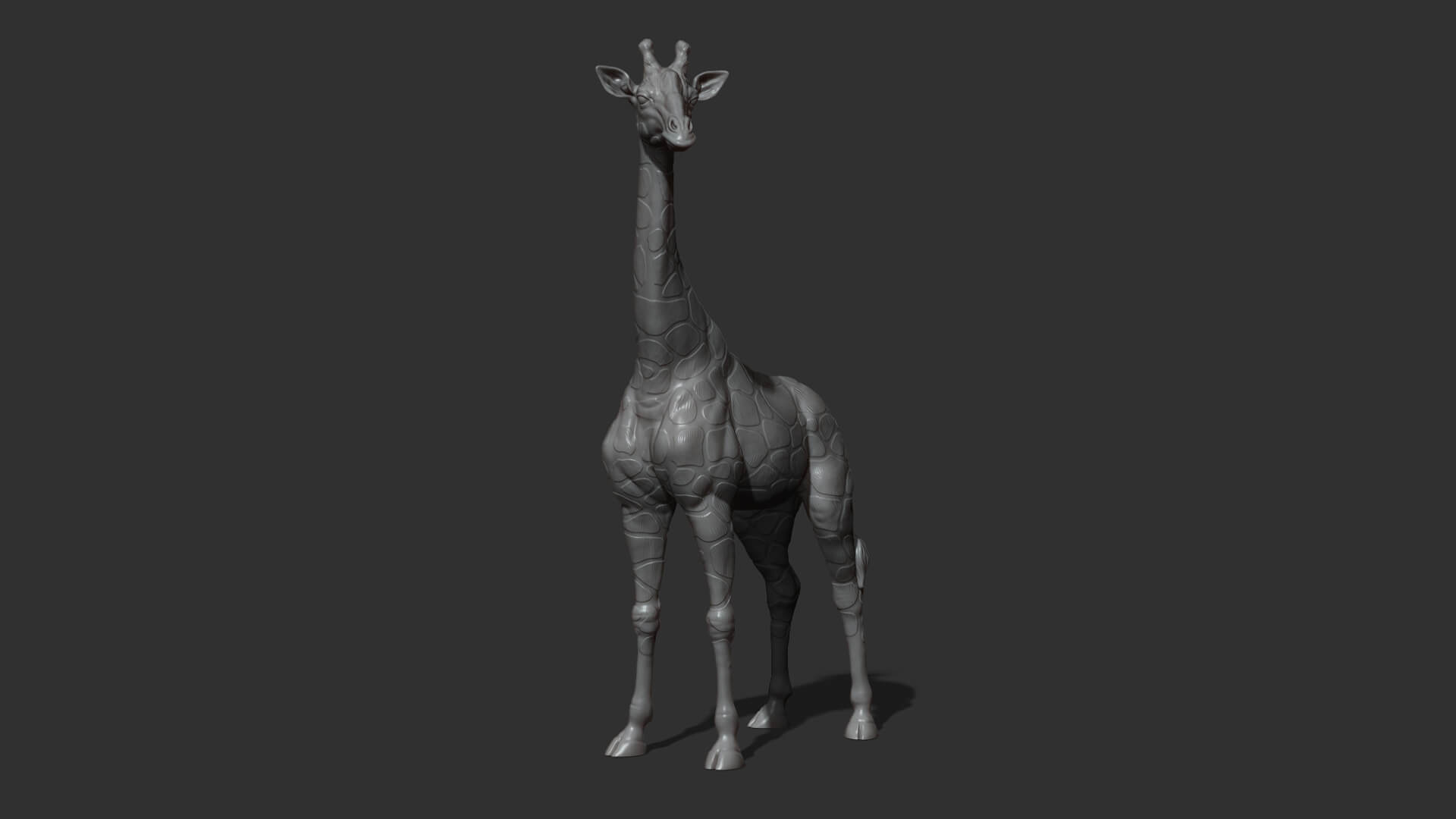 Giraffe Full-Length 3D Print Model by guninnik81