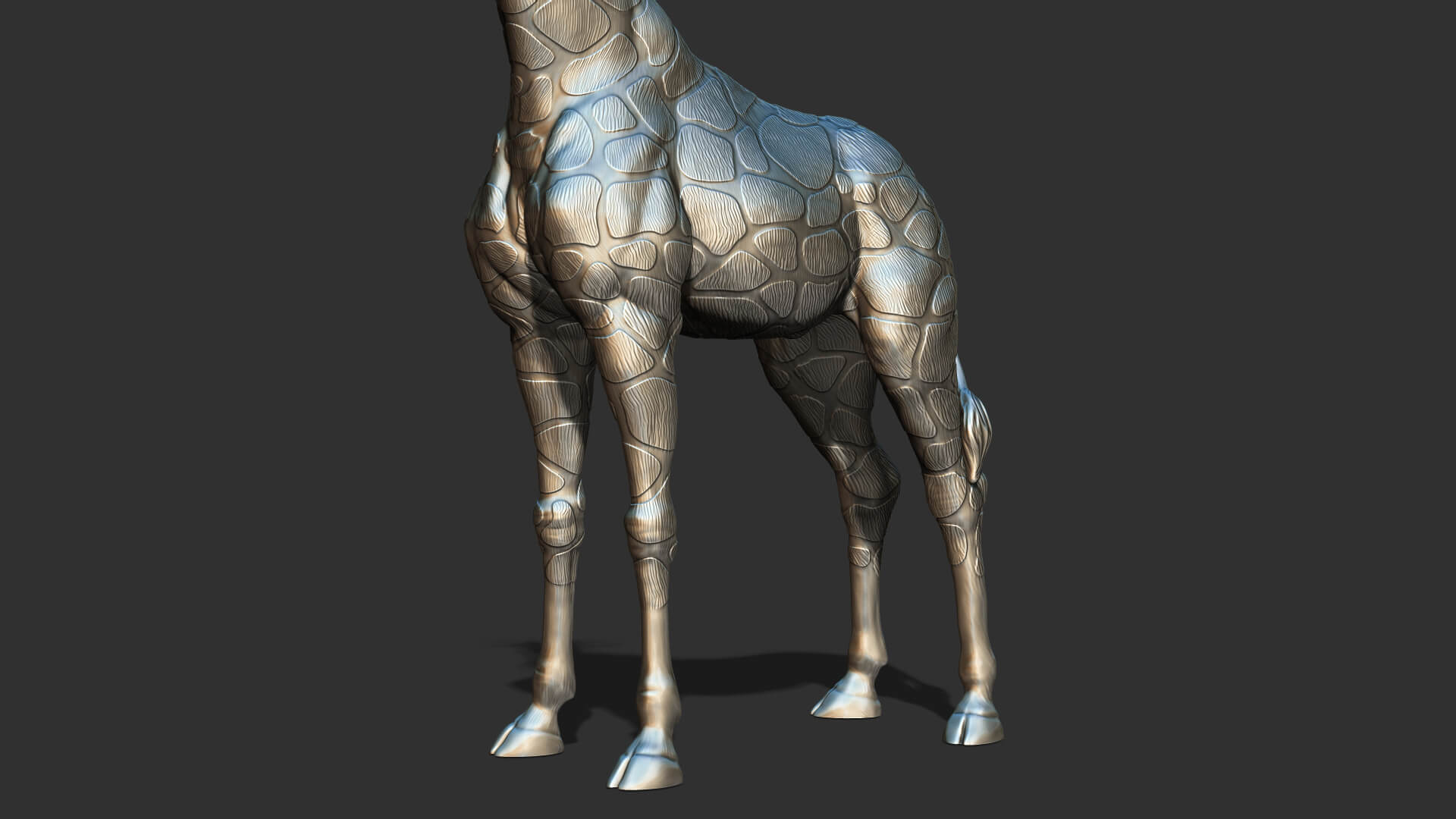 Giraffe Full-Length 3D Print Model by guninnik81