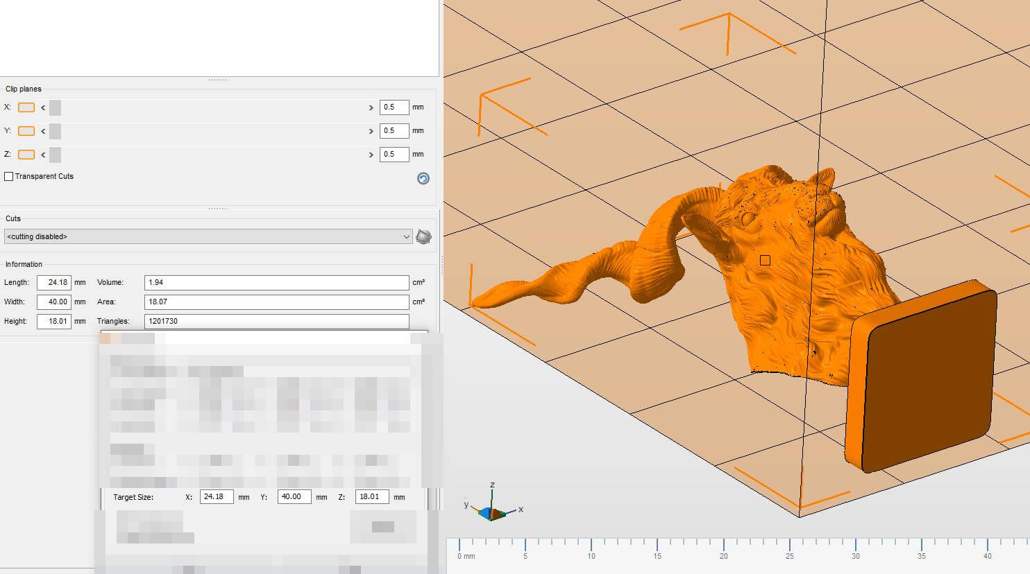 Markhor Goat Head - 3D Model by guninnik81