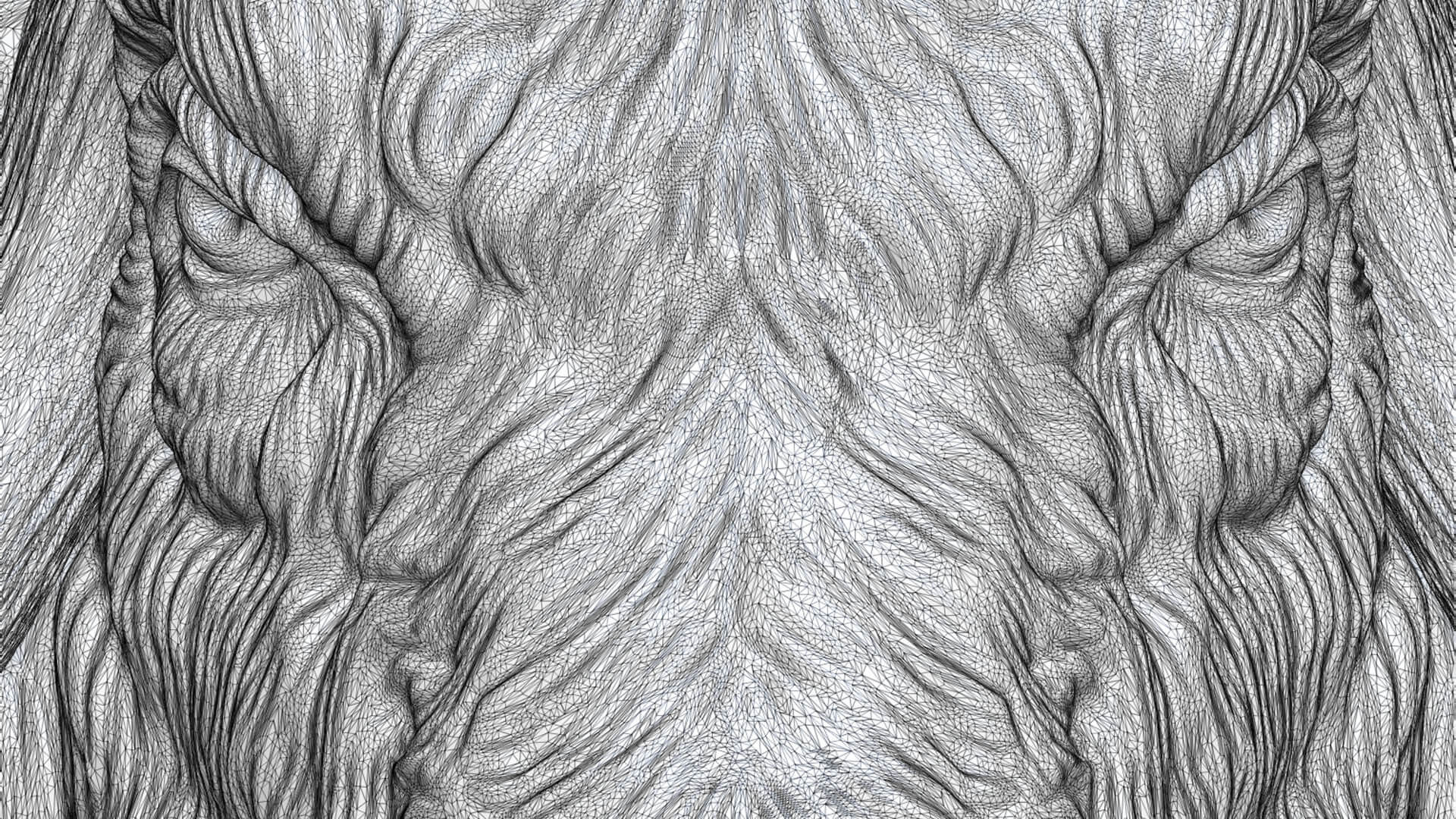 Musk Ox Head Bust - 3D Model by guninnik81