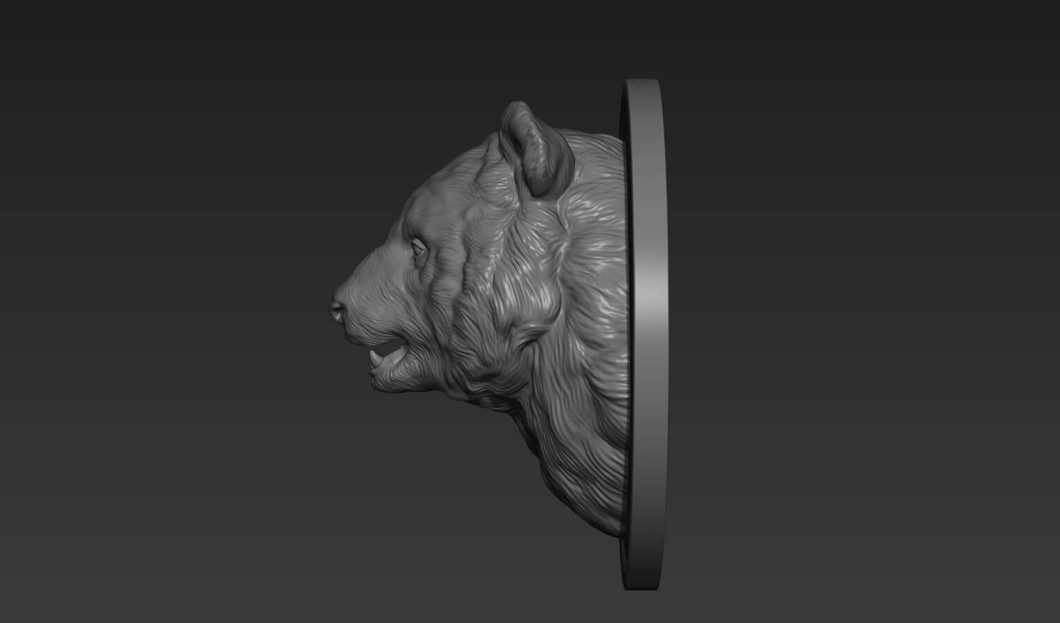 Panda Head - 3D Model by guninnik81