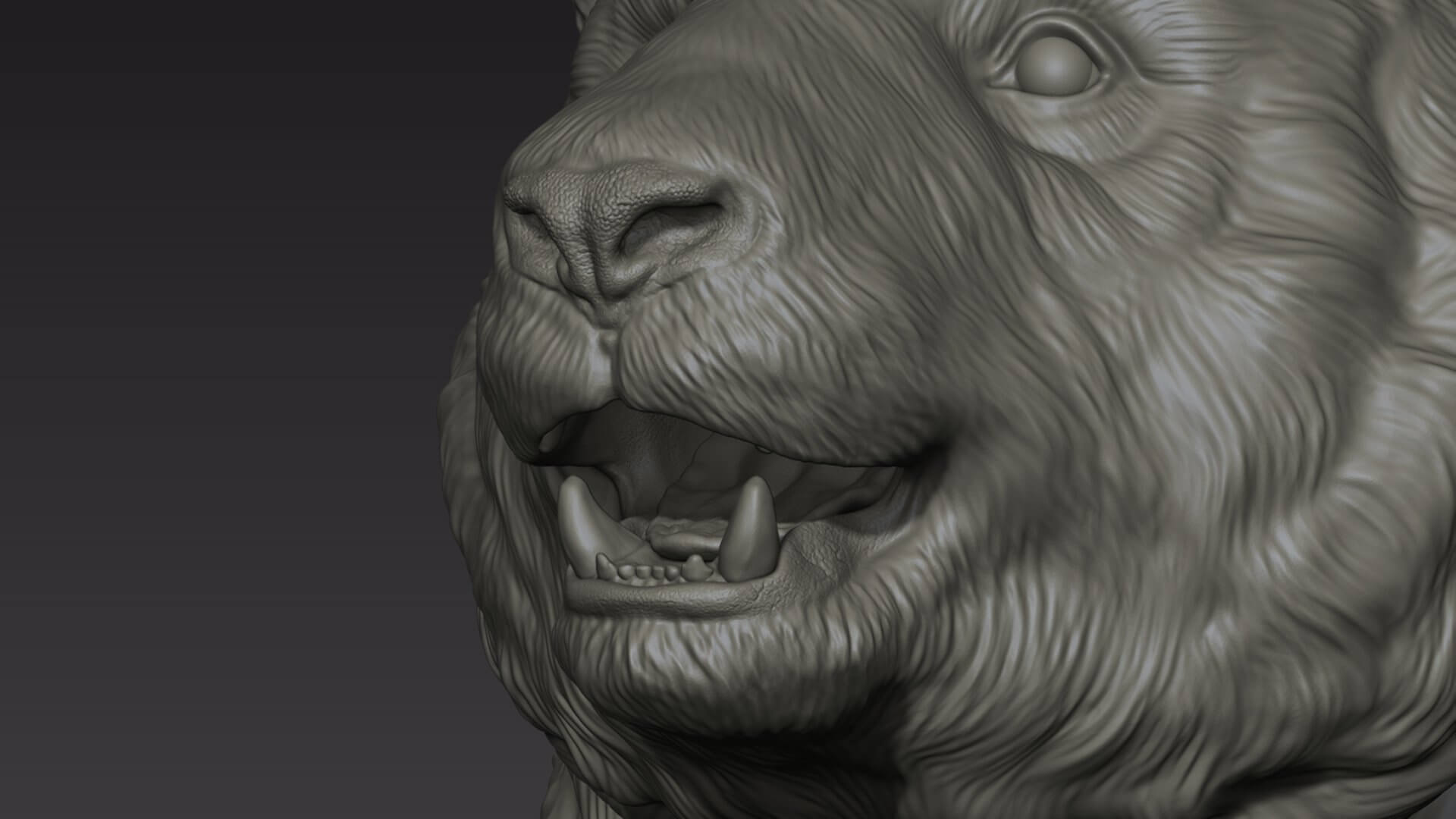 Panda Head - 3D Model by guninnik81
