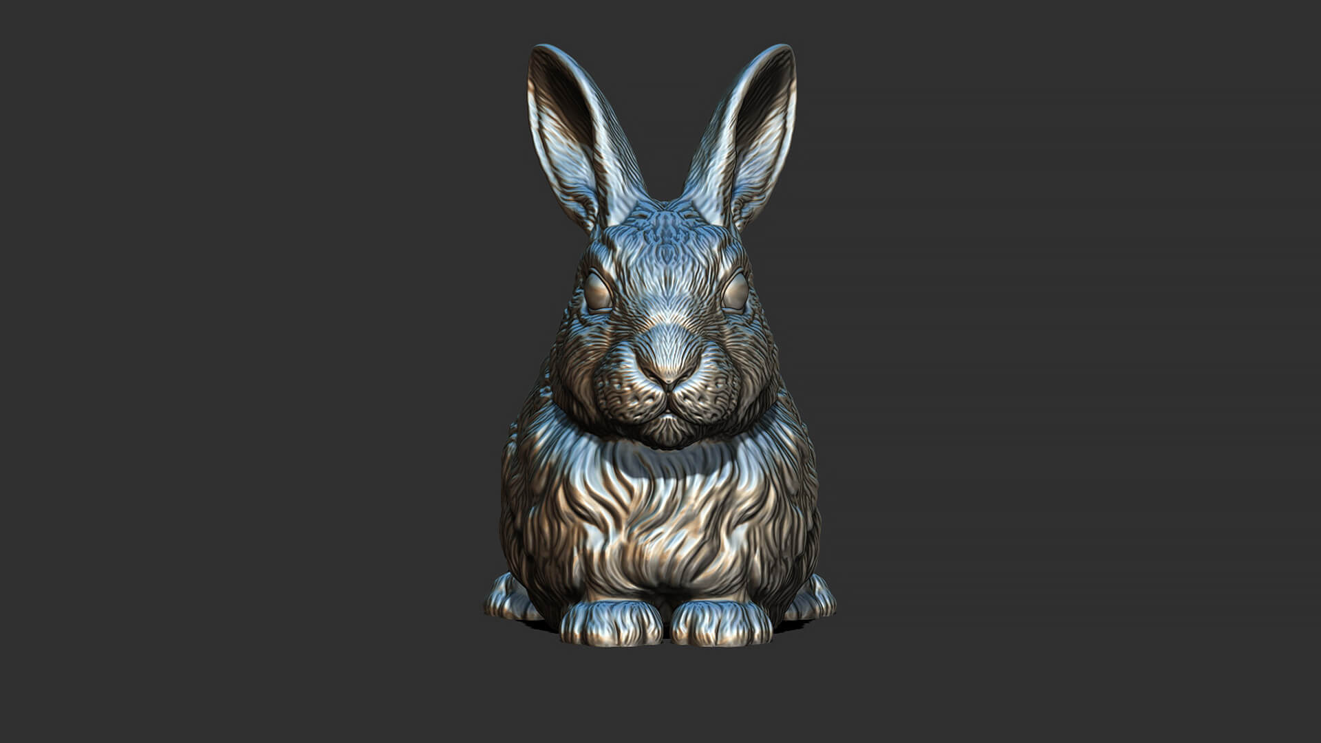 Rabbit Fluffy - 3D Model by guninnik81