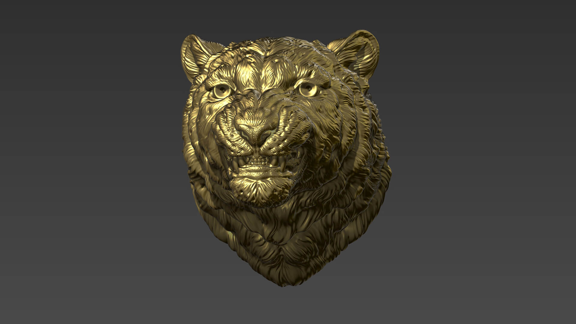 Snow Leopard Grin - 3D Model by guninnik81