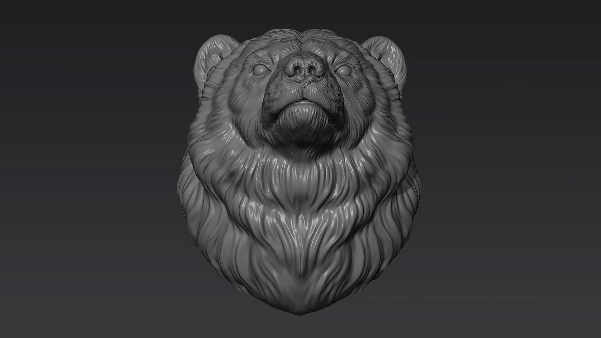 Wolverine Head - 3D Print Model by guninnik81