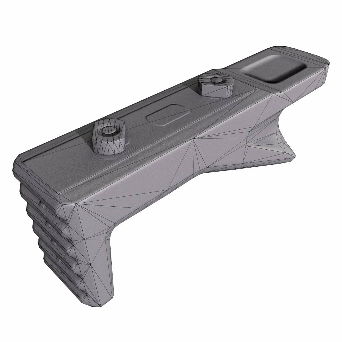 Angled Foregrip Stoner - 3D Model by GunsNTanks