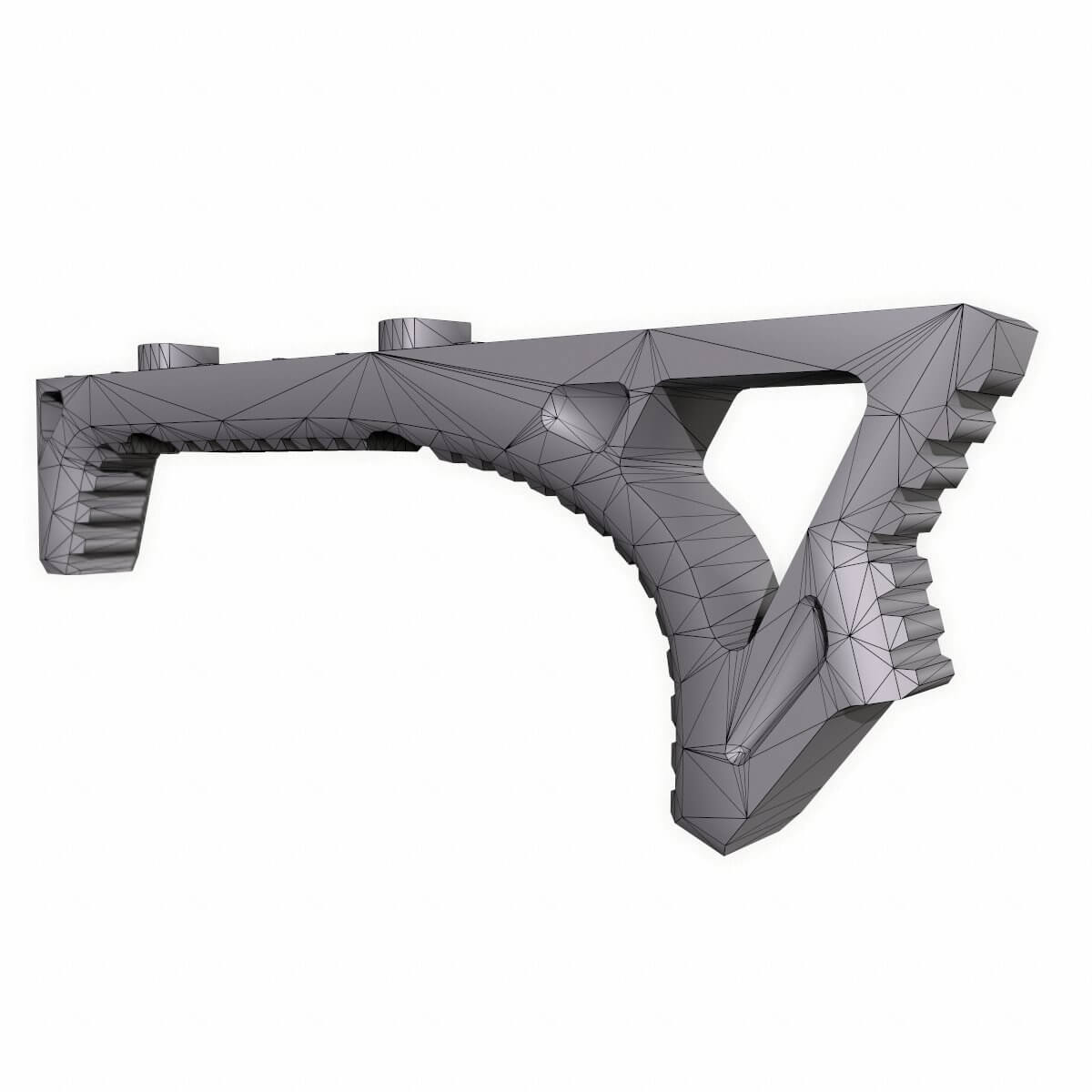 Angled Foregrip CFG - 3D Model by GunsNTanks