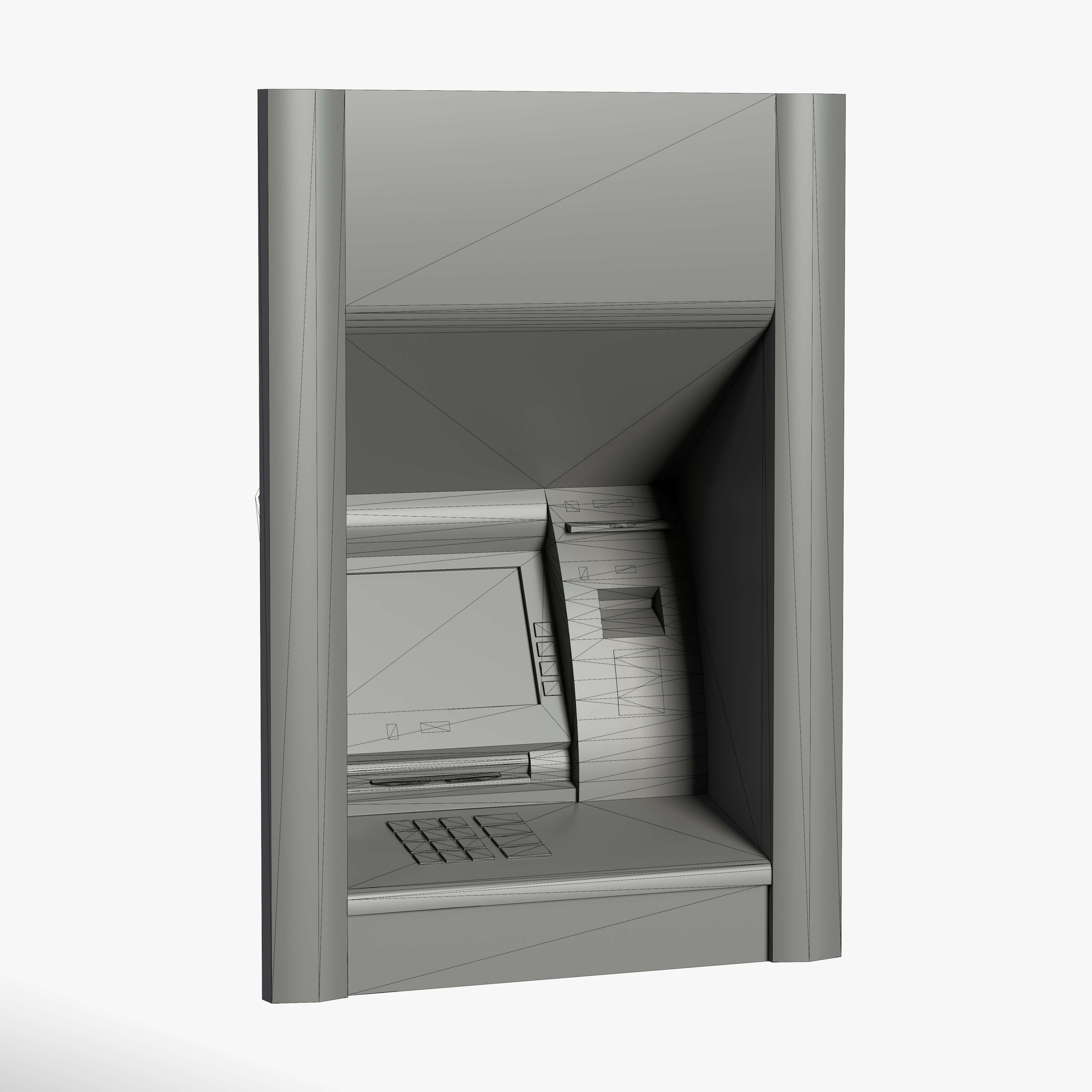 ATM Wallmount - 3D Model by GunsNTanks
