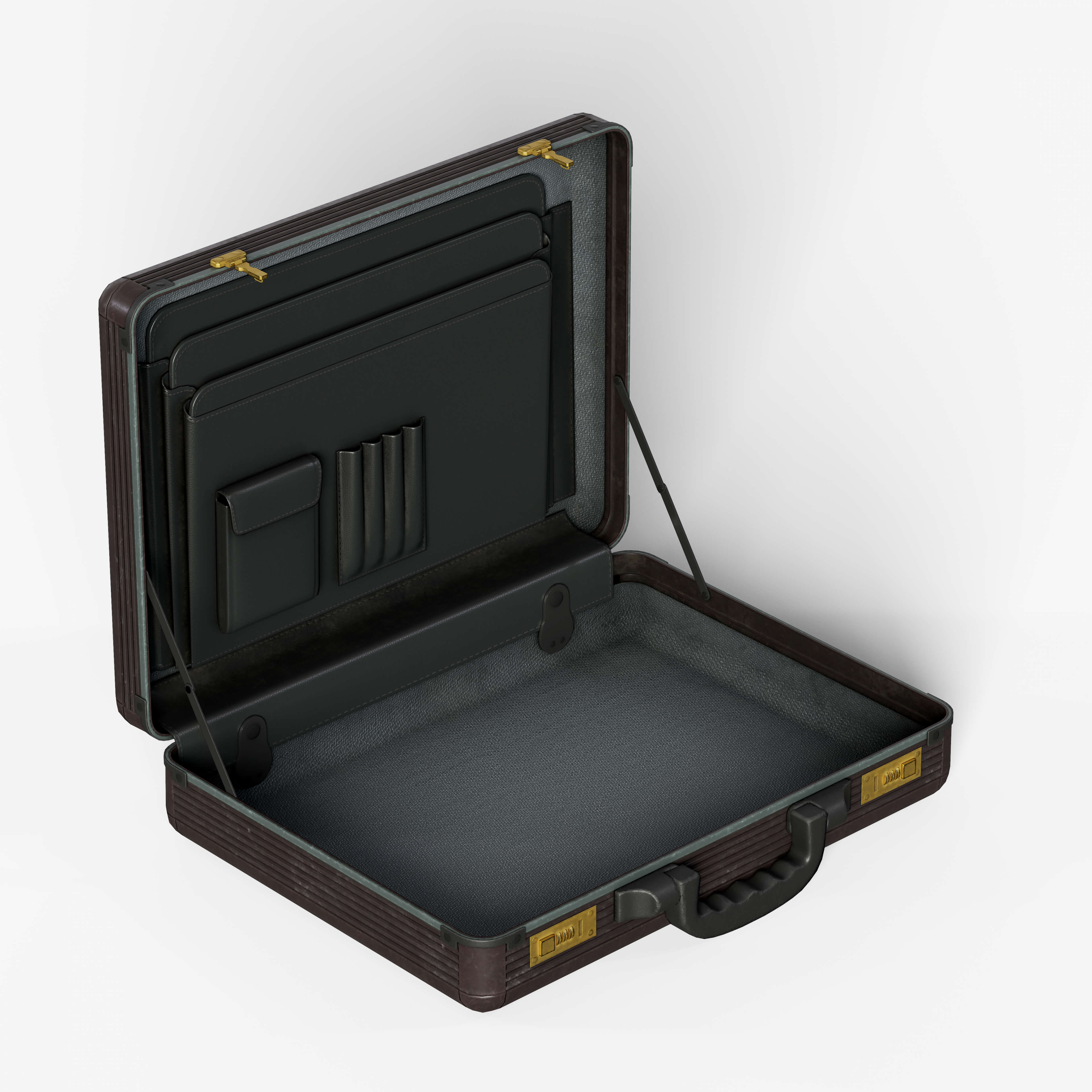 Briefcase Suitcase - 3D Model by GunsNTanks