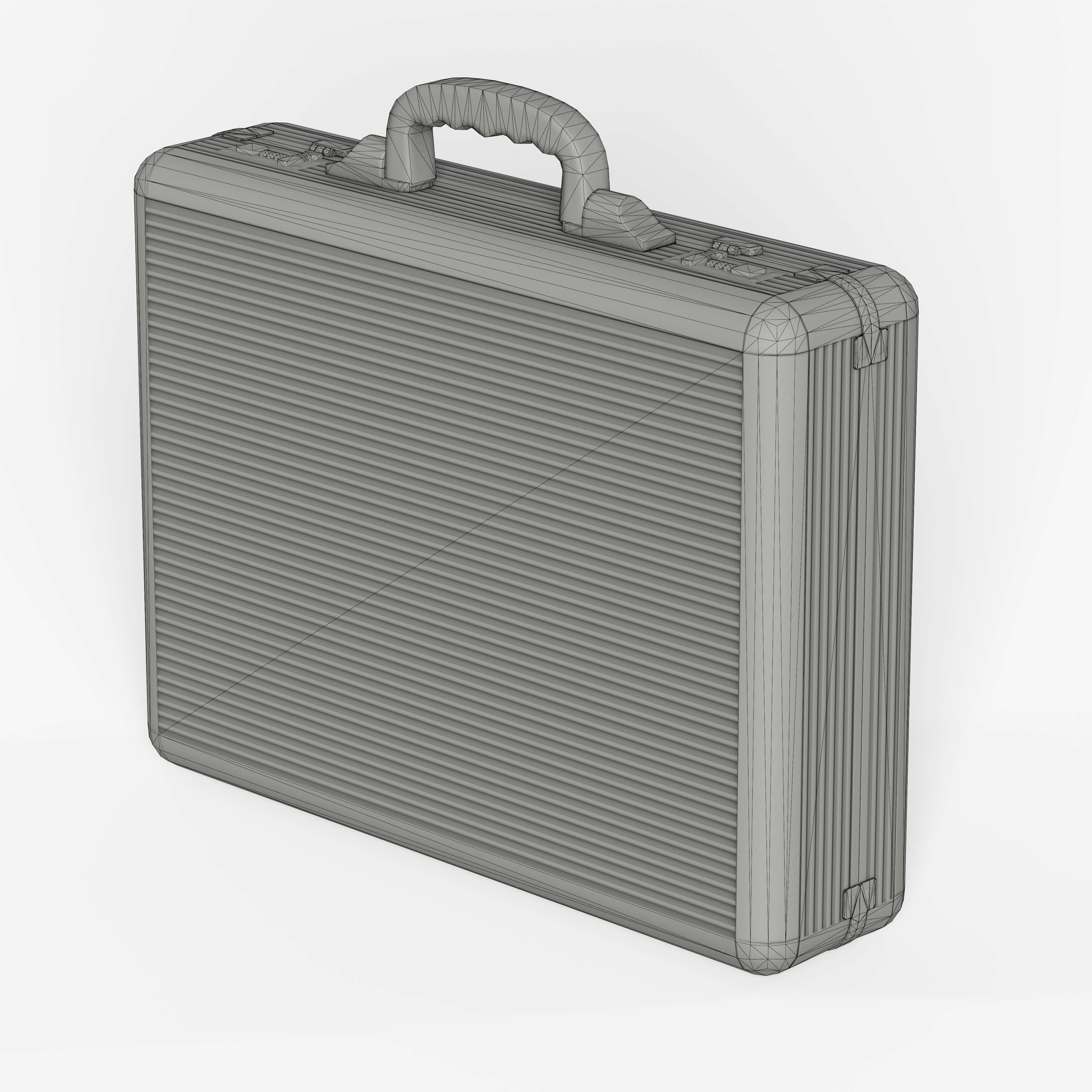 Briefcase Suitcase - 3D Model by GunsNTanks