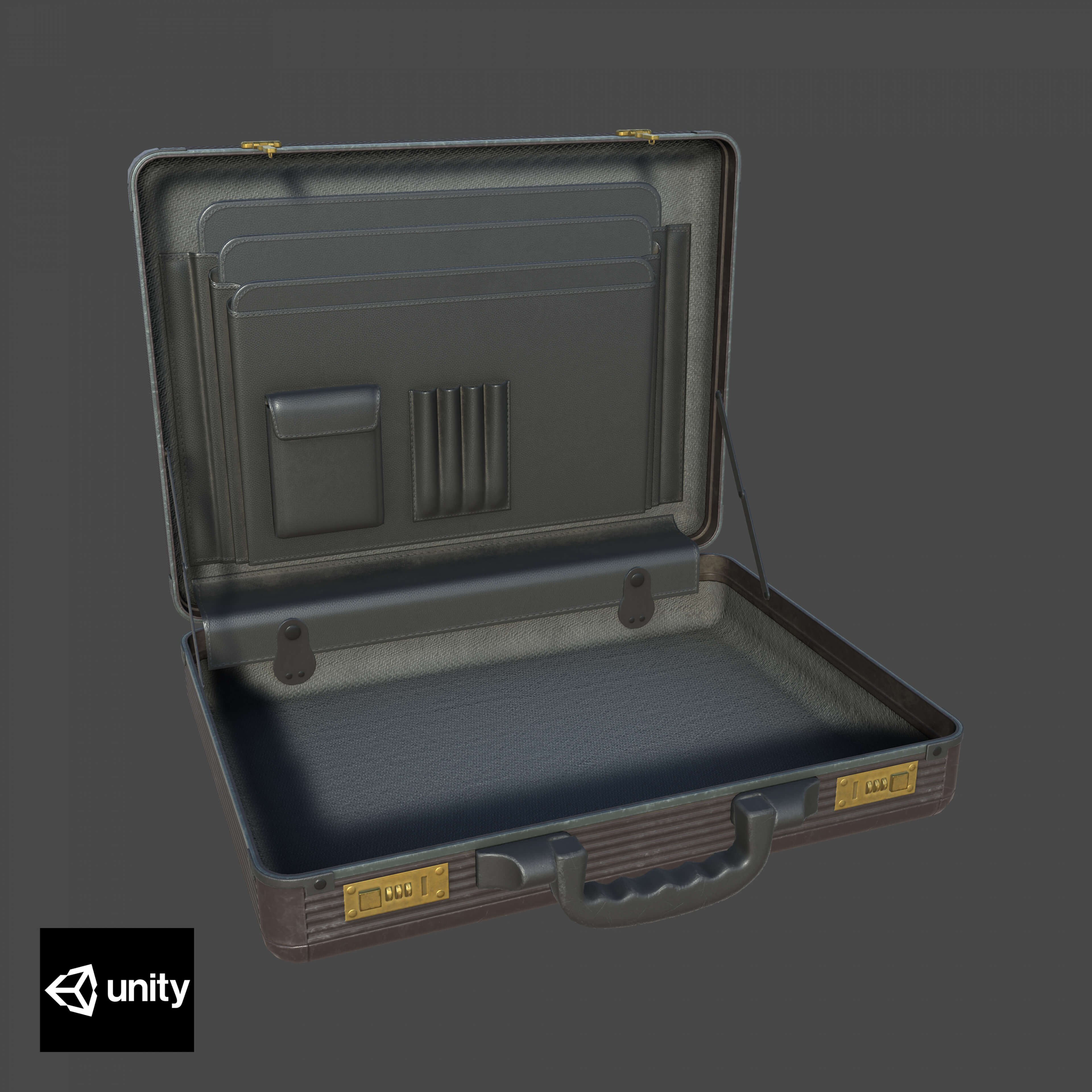 Briefcase Suitcase - 3D Model by GunsNTanks