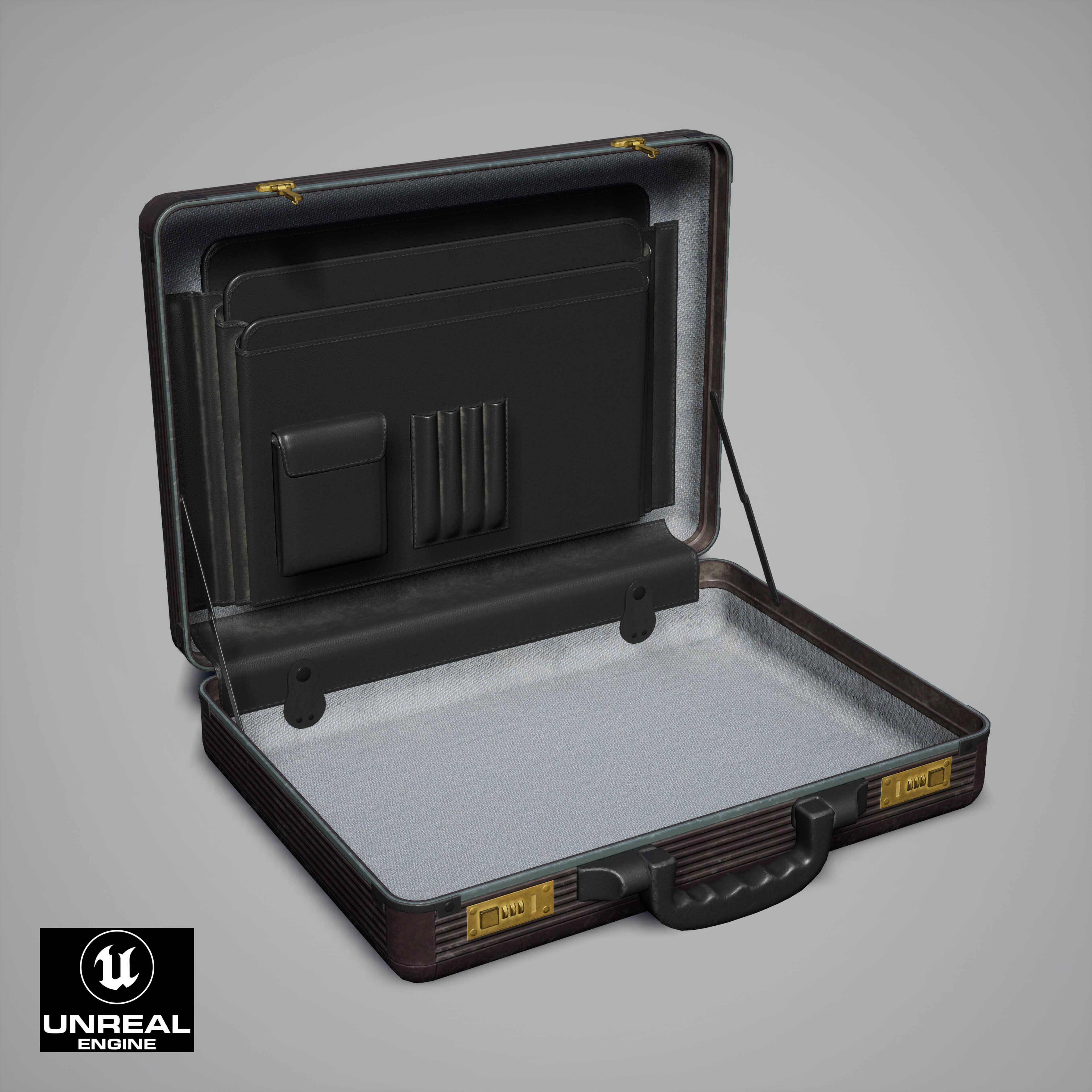 Briefcase Suitcase - 3D Model by GunsNTanks