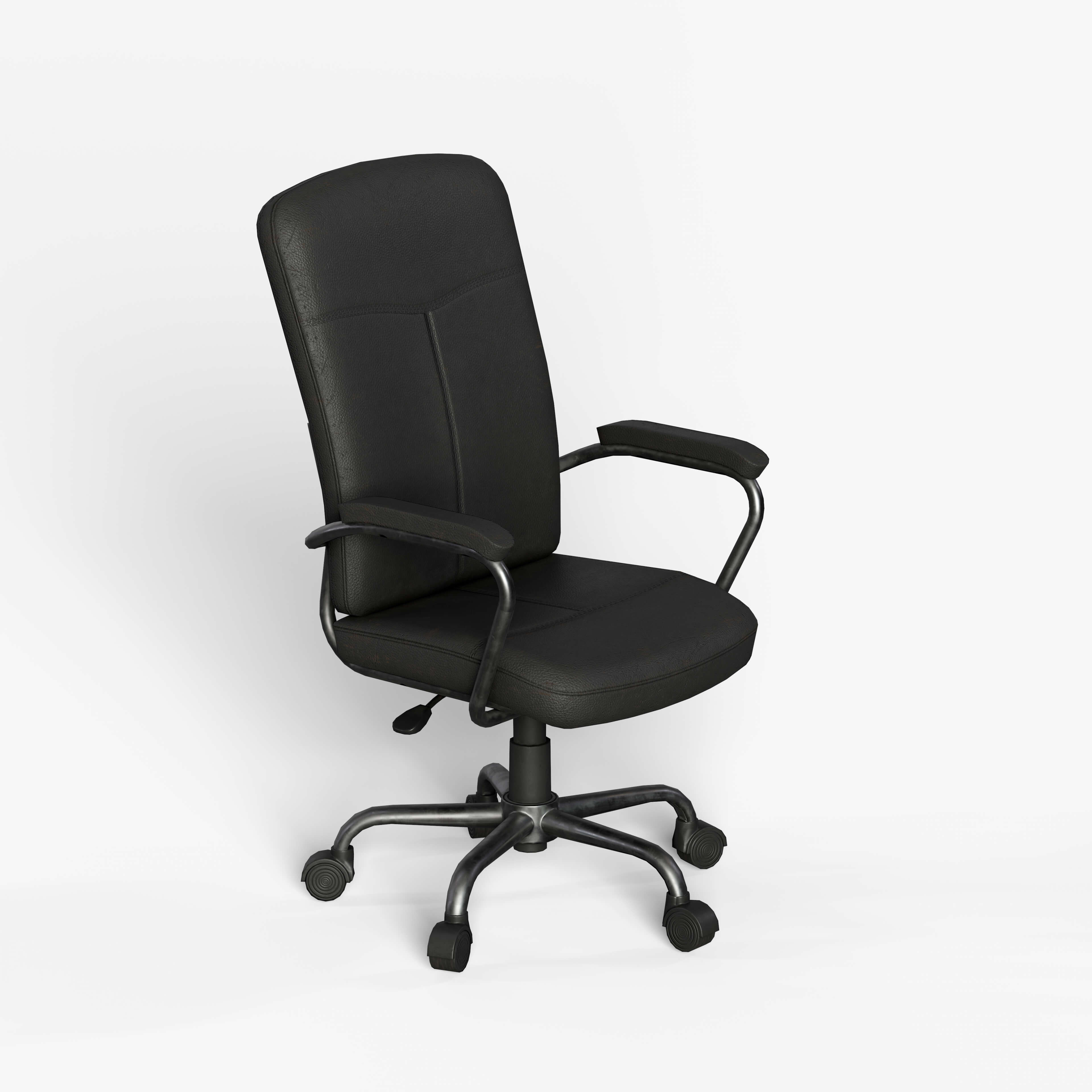 Chair Office Executive V2 - 3D Model by GunsNTanks