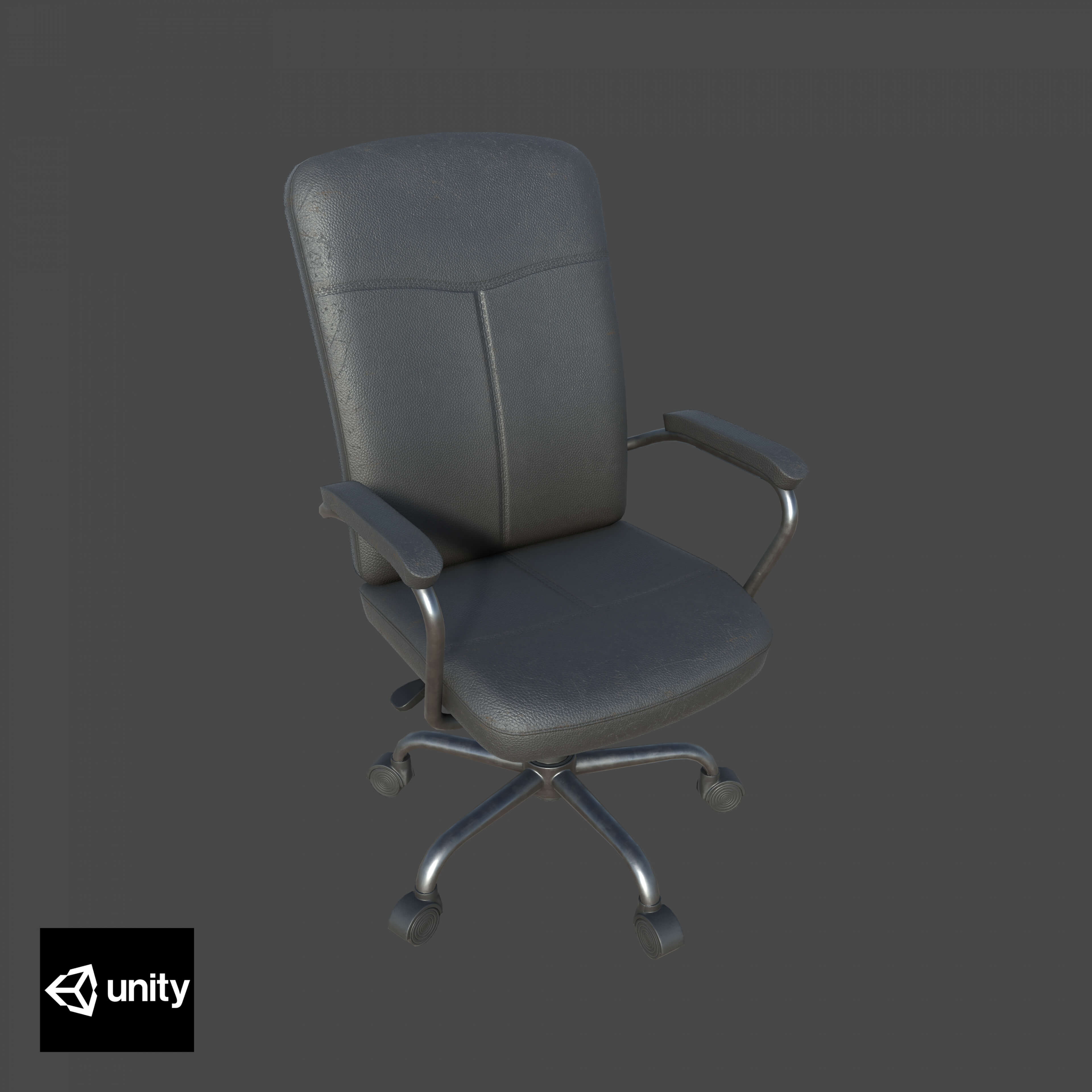 Chair Office Executive V2 - 3D Model by GunsNTanks