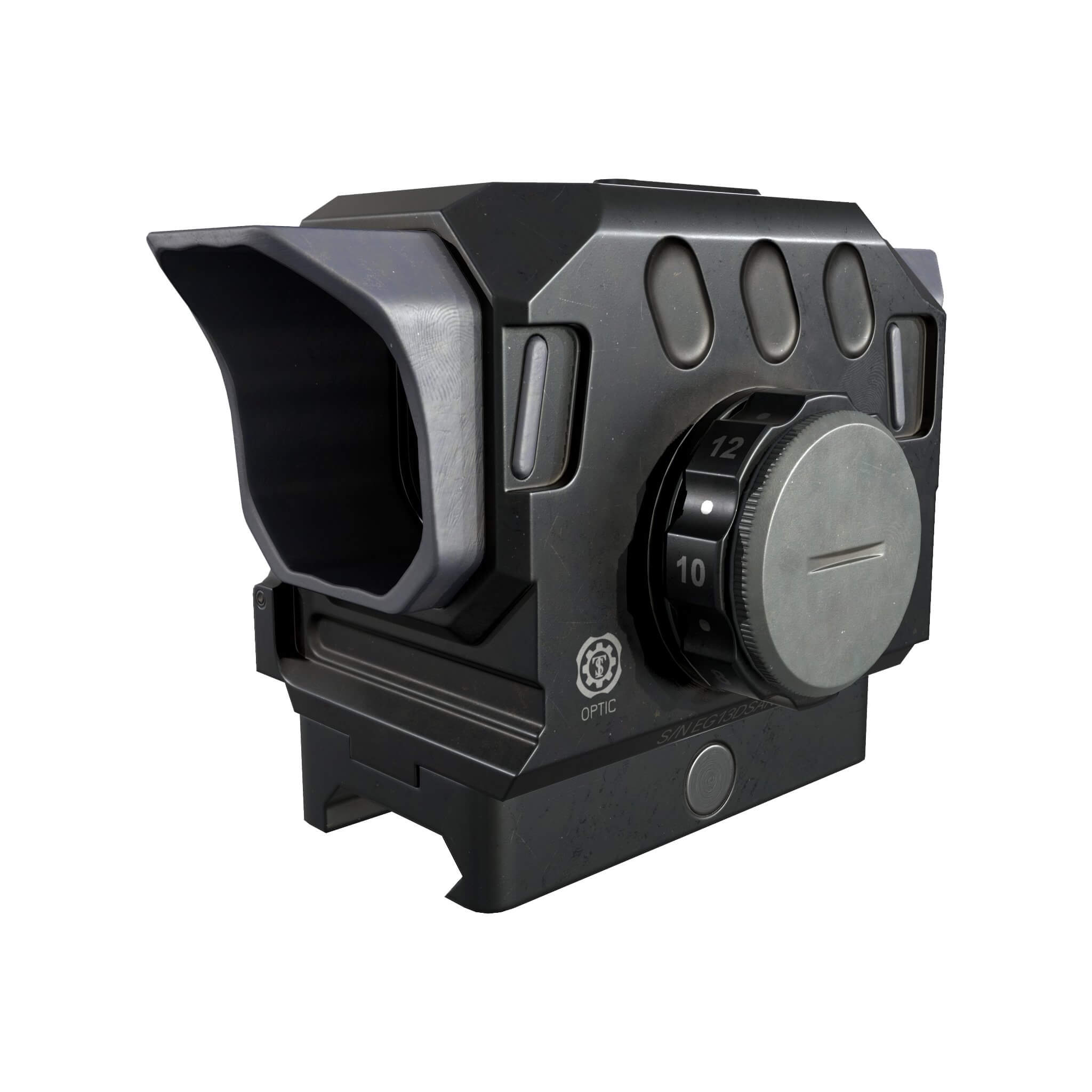 DI Optical EG1 Red Dot Sight - 3D Model by GunsNTanks