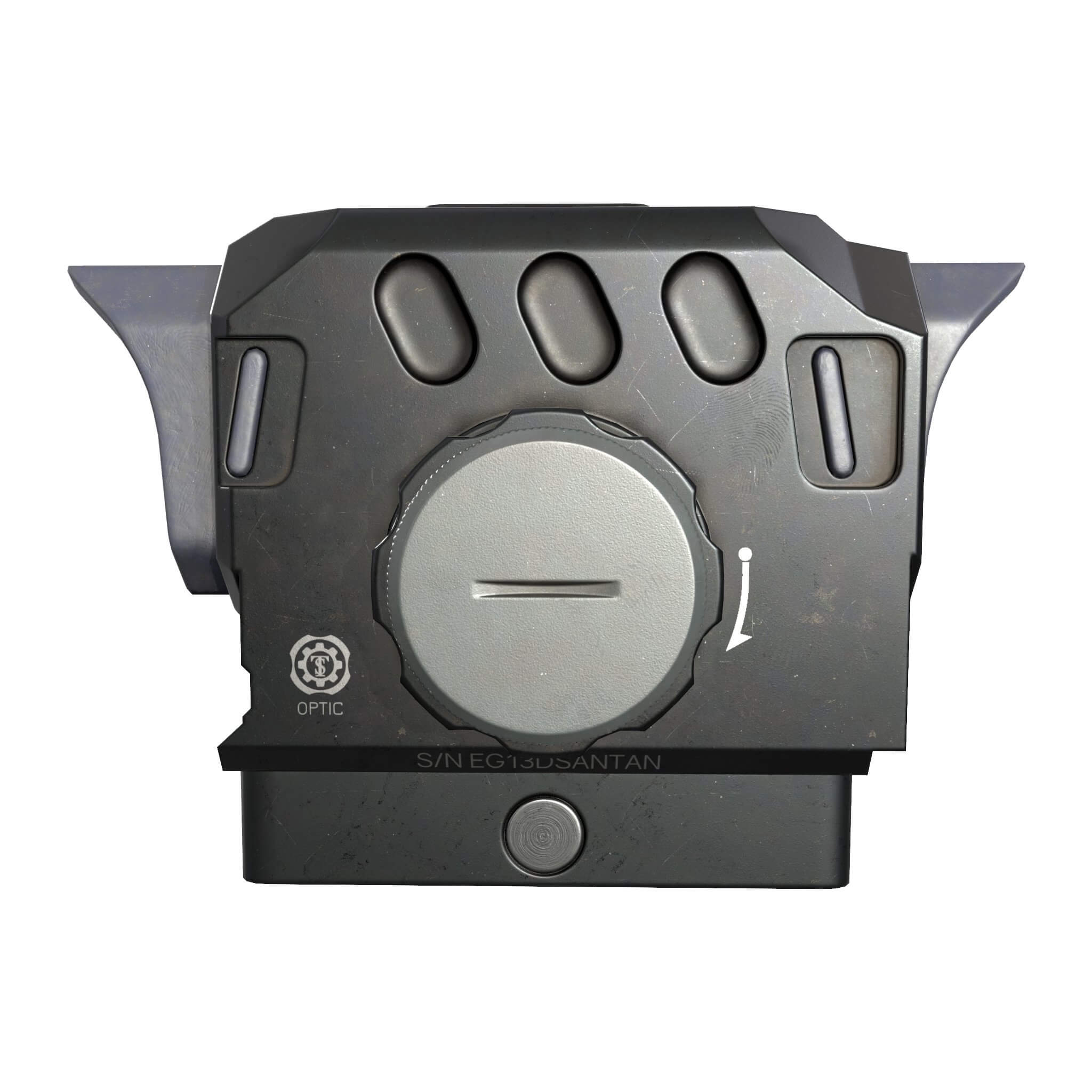 DI Optical EG1 Red Dot Sight - 3D Model by GunsNTanks