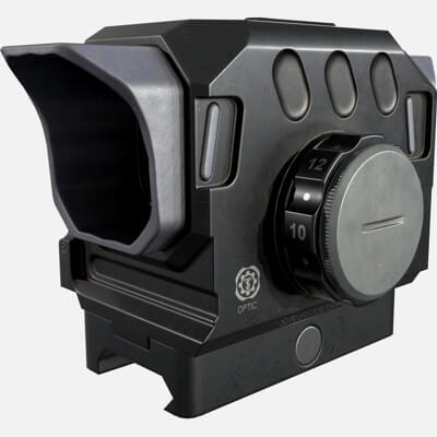 DI Optical EG1 Red Dot Sight - 3D Model by GunsNTanks