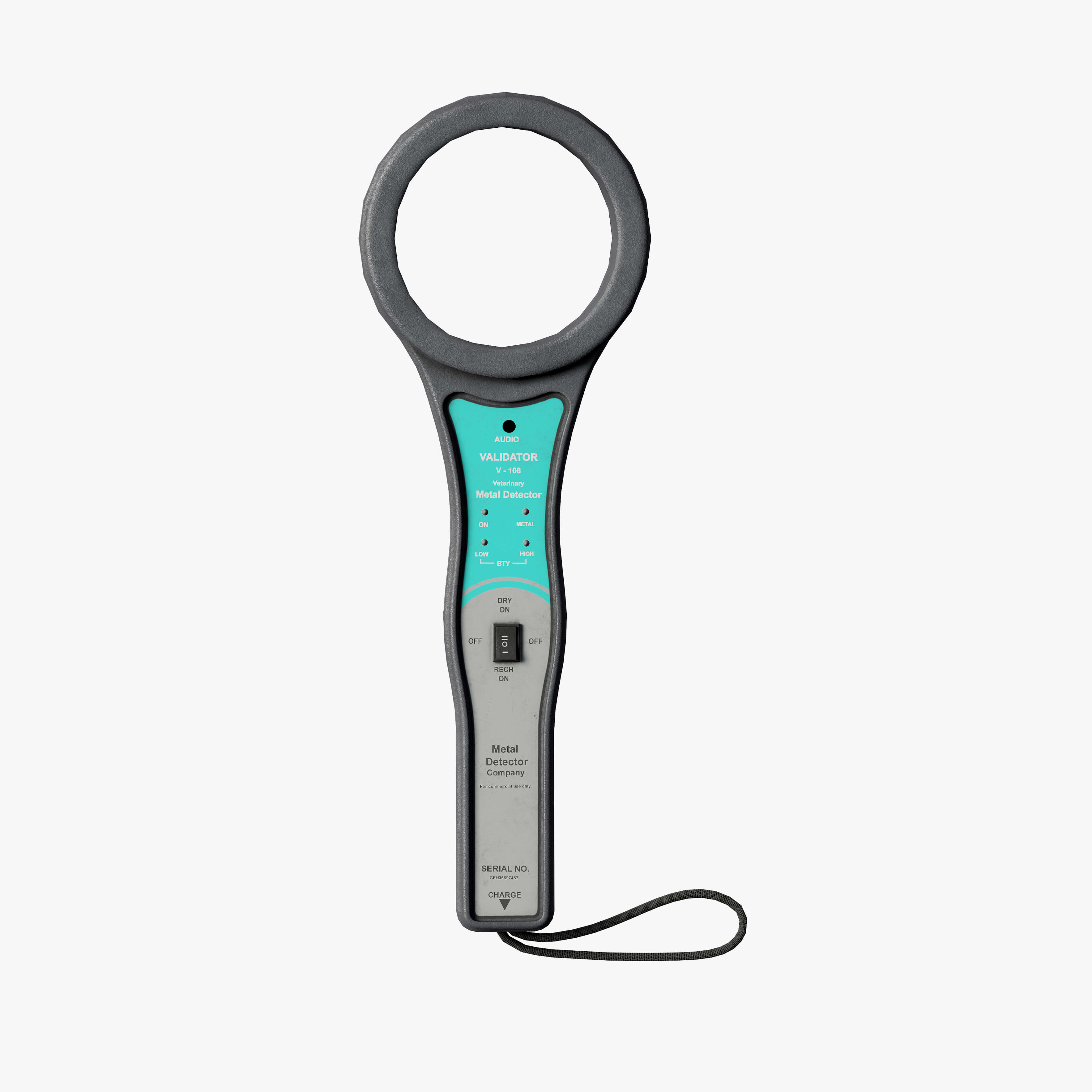 Hand Held Metal Detector - 3D Model by GunsNTanks